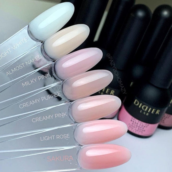 Rubber base coat - Light white | Didier Lab - 10ml– Didier Lab España