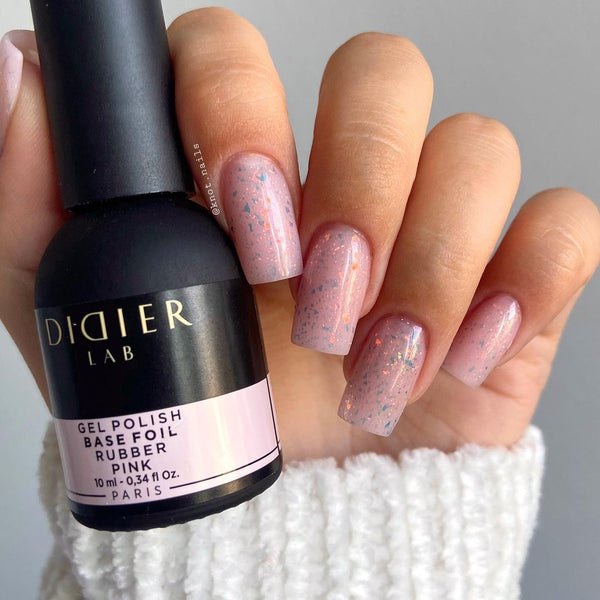 Rubber base foil - Pink - Libre de TPO | Didier Lab - 10ml– Didier Lab ...